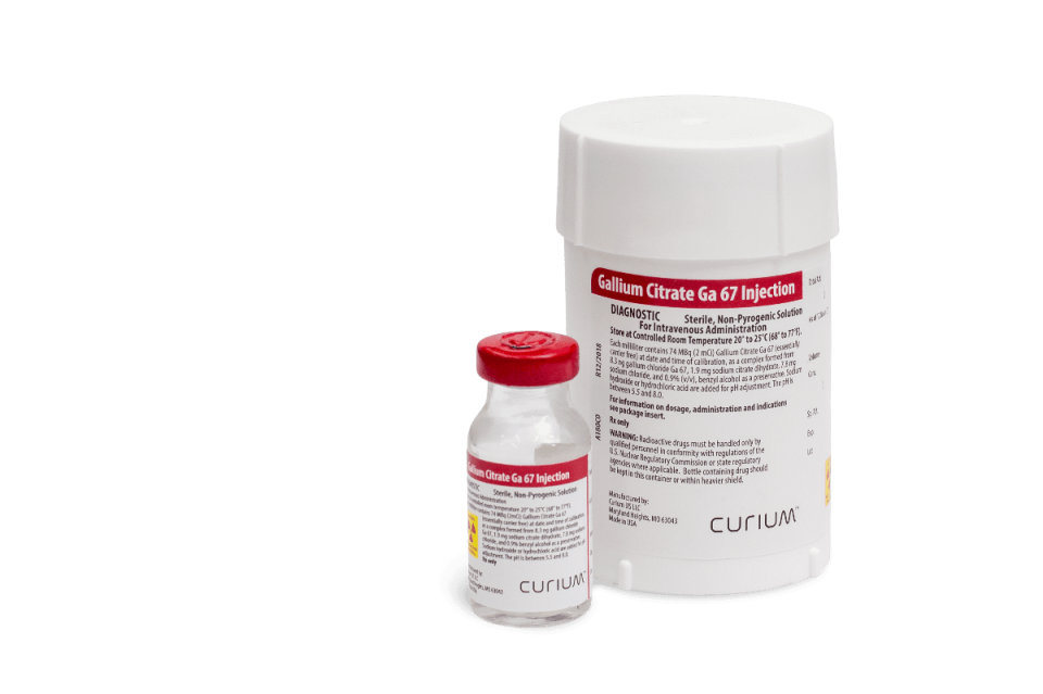 Gallium Citrate Ga 67 Injection - Curium Pharma